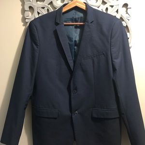 Zara | Jackets & Coats | Zara Basic Blue Mens Blazer | Poshmark